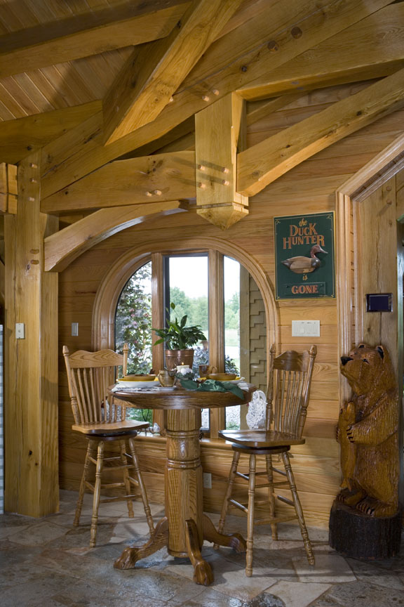 Timber Home Kitchen Design | Interior Design | Riverbend Timber Framing