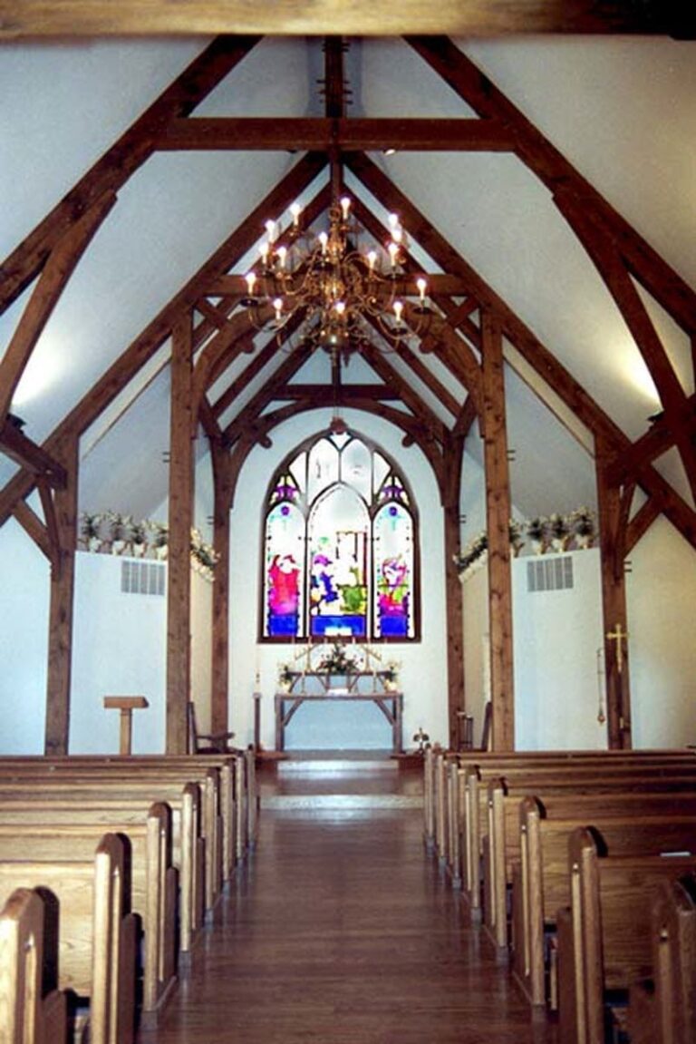Timber Frame Churches | Riverbend Church Framing