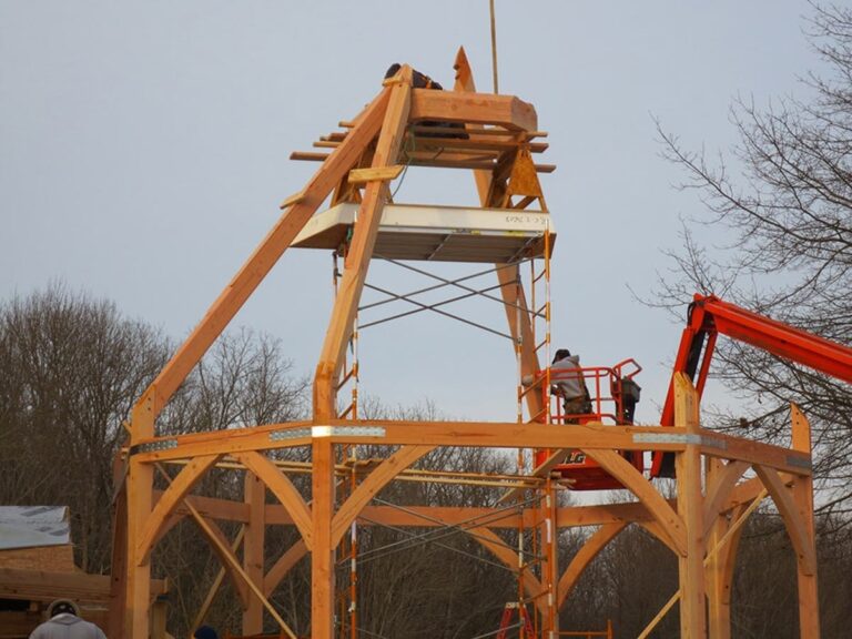 Timber Frame Churches | Riverbend Church Framing