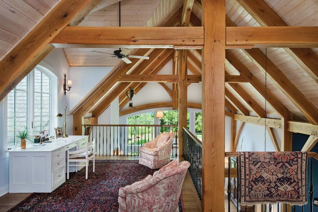 Northern Georgia Residence | Riverbend Timber Frame Home